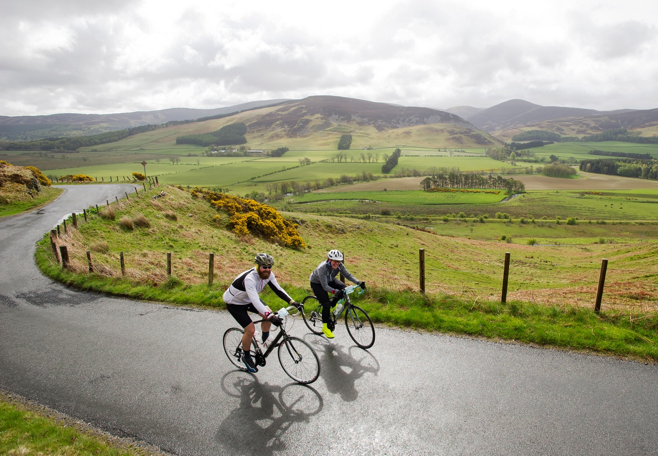 Cycling in Scotland when staying in a hostel